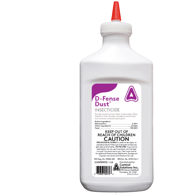 D-Fense Dust Insecticide, Roach Killer and Bug Control Powder for ...