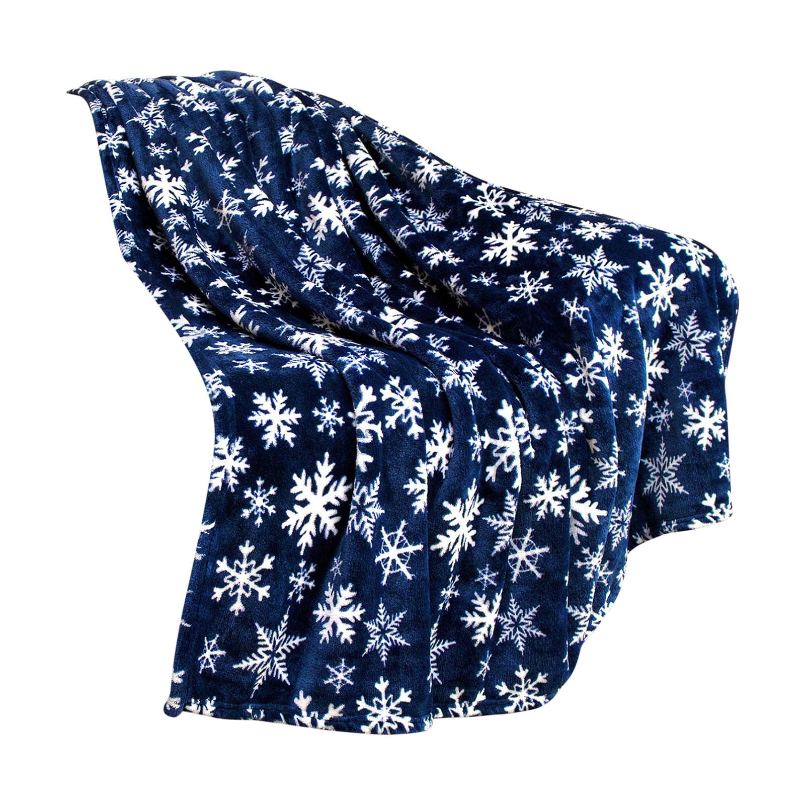 D Festive Printed Flannel Blanket With Holiday Patterns For Adding ...