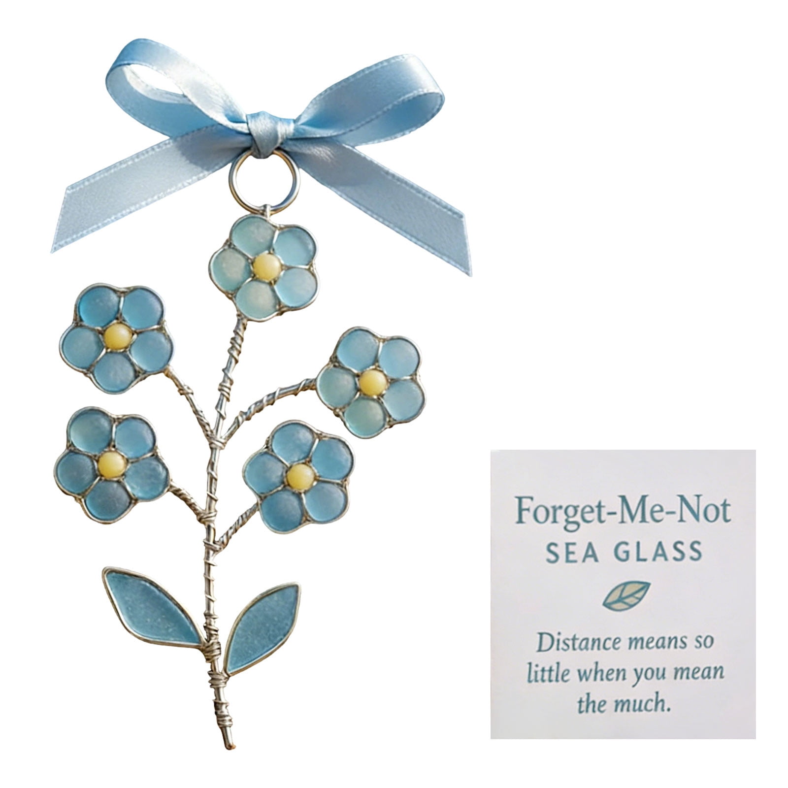 D Flower Decorative Flat Acrylic Gift Pocket Hug Token Friendship ...