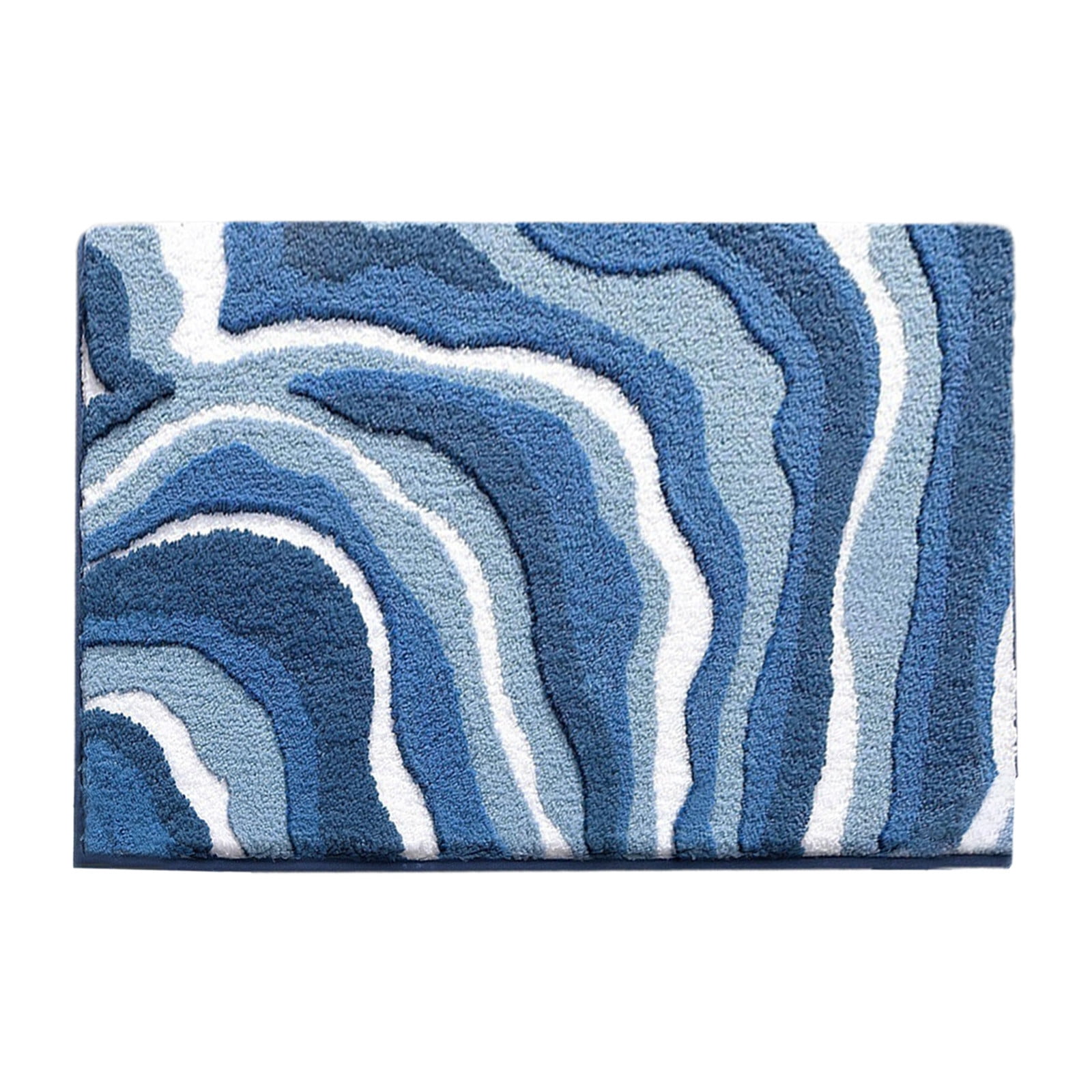 D Fluffy Bath Mat For Absorbing Water And Adding Style To Your Home ...