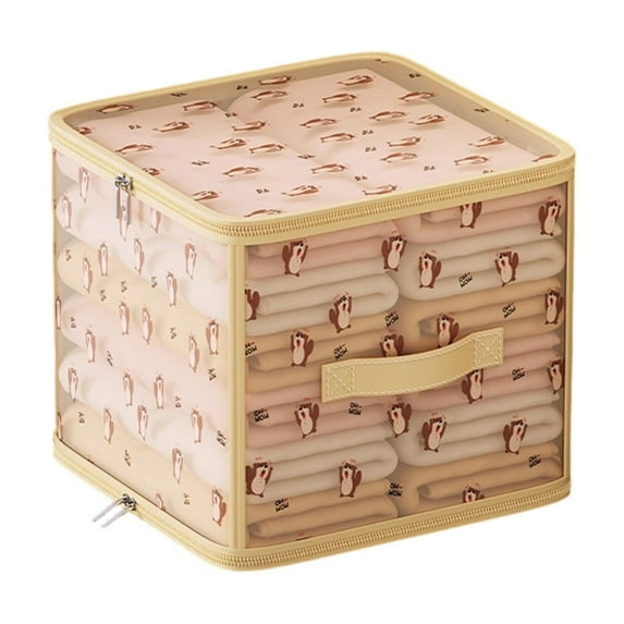 D Foldable Clothes Storage Box With Squirrels Print, Large Capacity ...