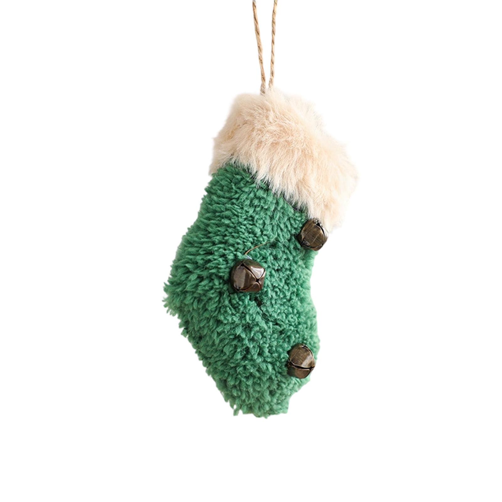D Fringed Fabric Hanging Ornament With Borders For Tree Decor With ...