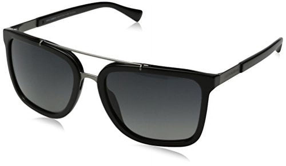 D&G Dolce & Gabbana Men's Logo Plaque Polarized Square Sunglasses ...