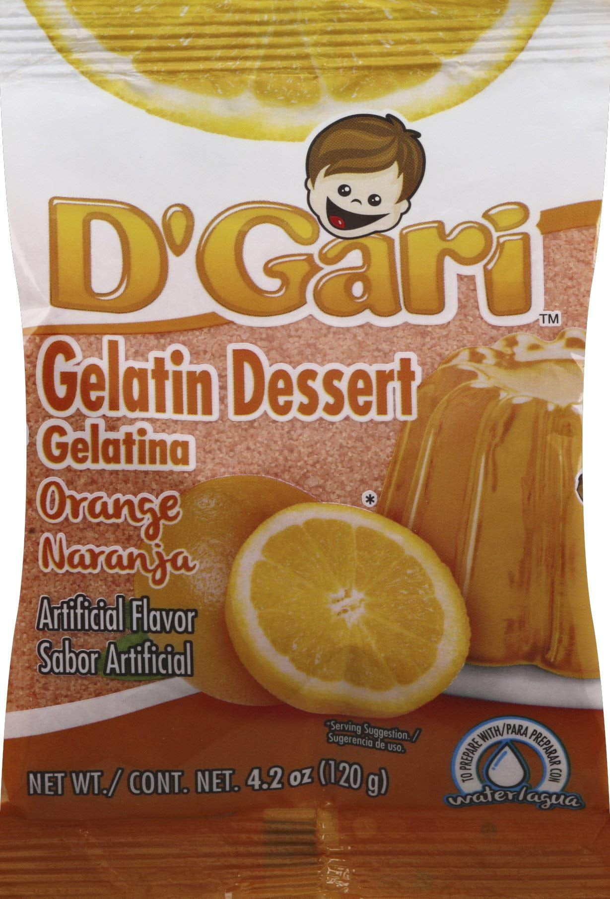 D GARI Gelatin Mix Regular Sugar Level Plastic Bag (Pack of 12 ...