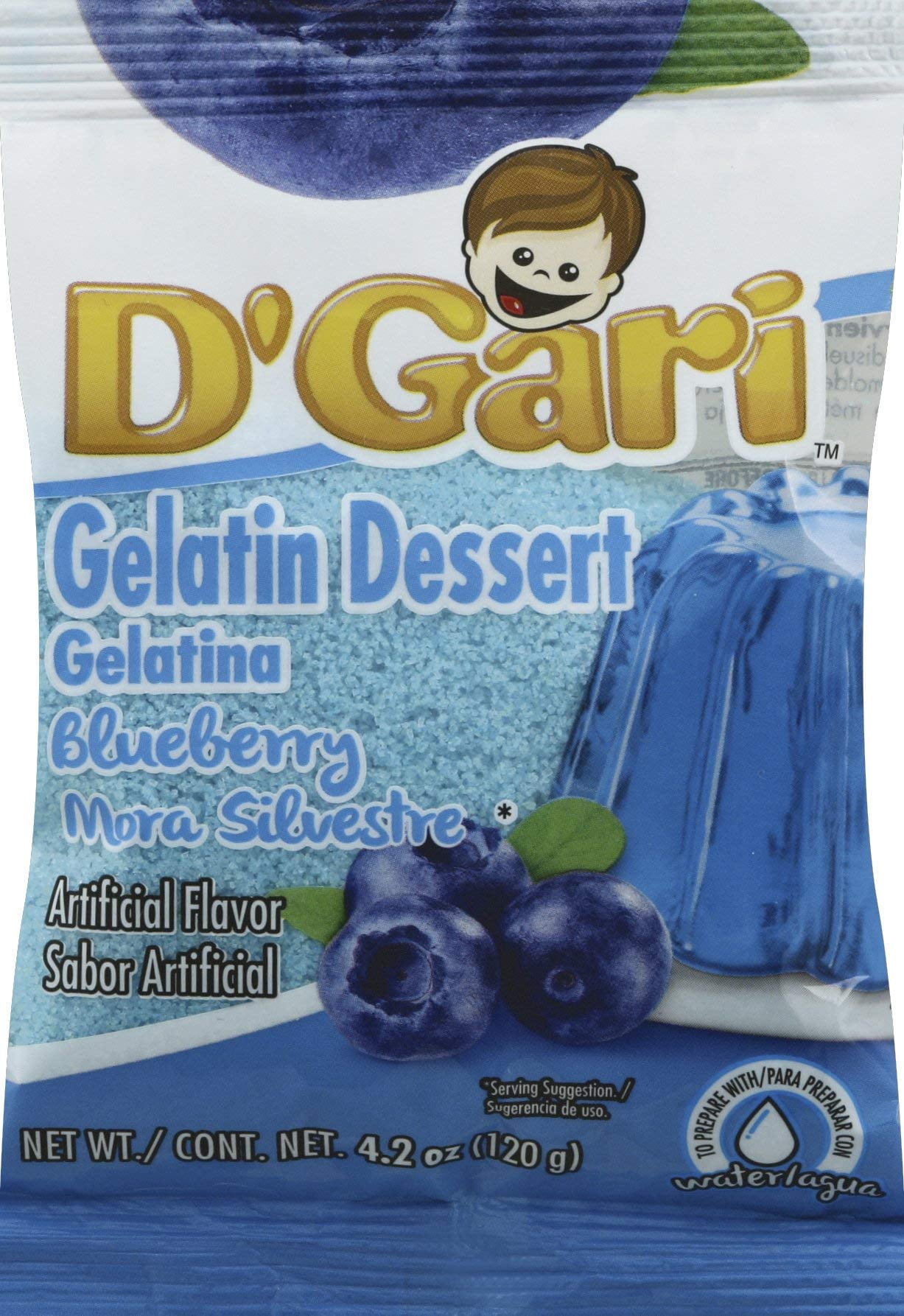 D'gari Gelatin Mix Regular Sugar (Pack of 12) - Walmart.com