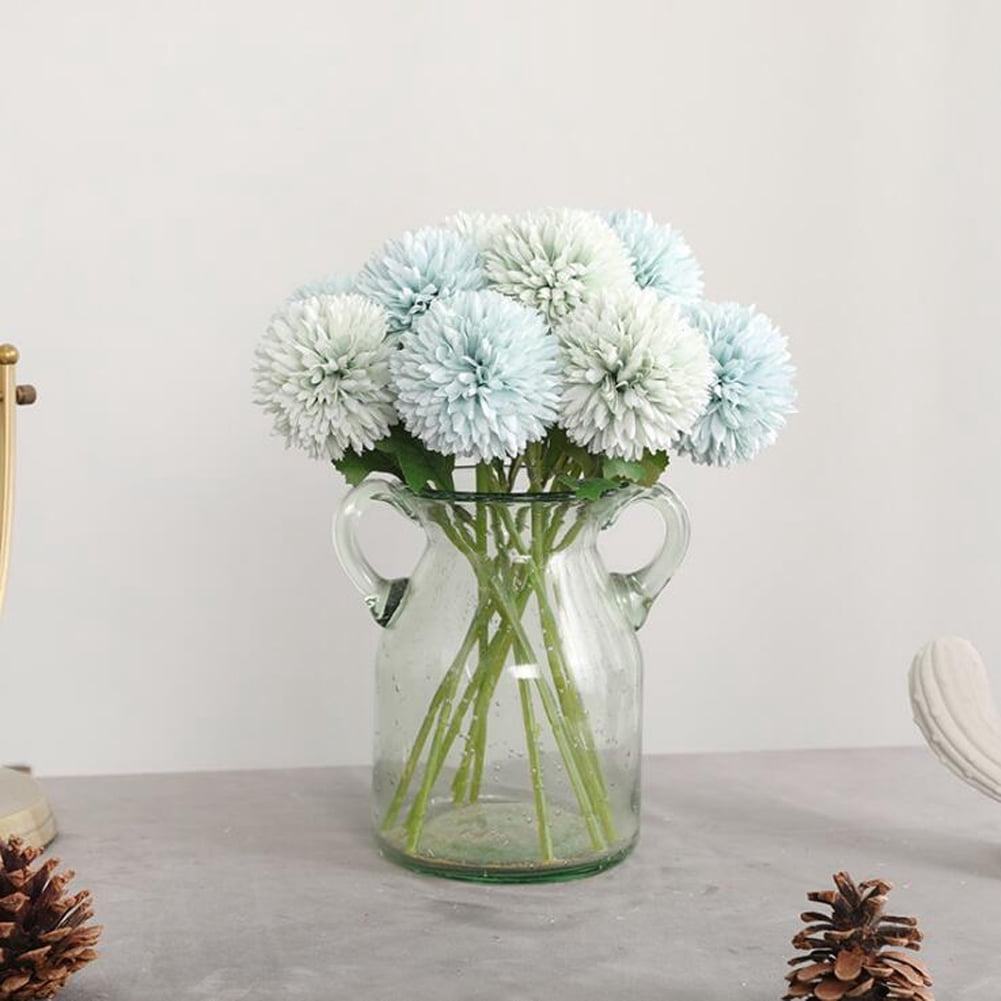 D-GROEE 10Pcs Artificial Hyacinth Dandelion Flowers for Bride Single ...