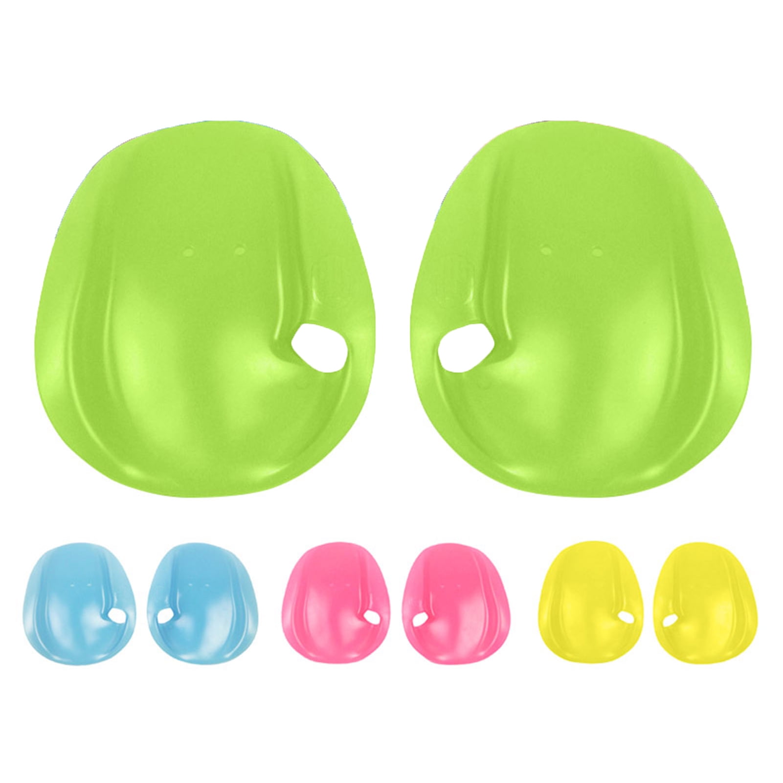 D-GROEE 1Pair Swim Hand Paddles, Swim Training Power Flat Webbed Fin ...
