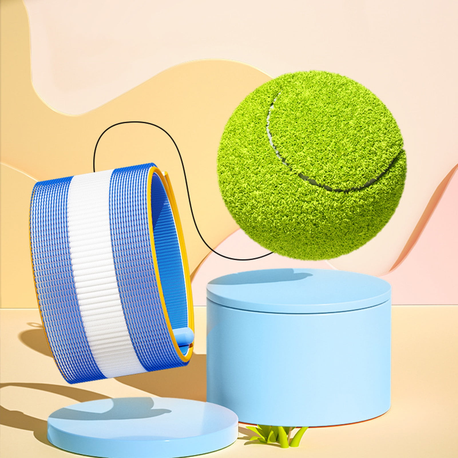 D-GROEE 2.36 Inch Return Balls, Durable Wristband String Attached ...