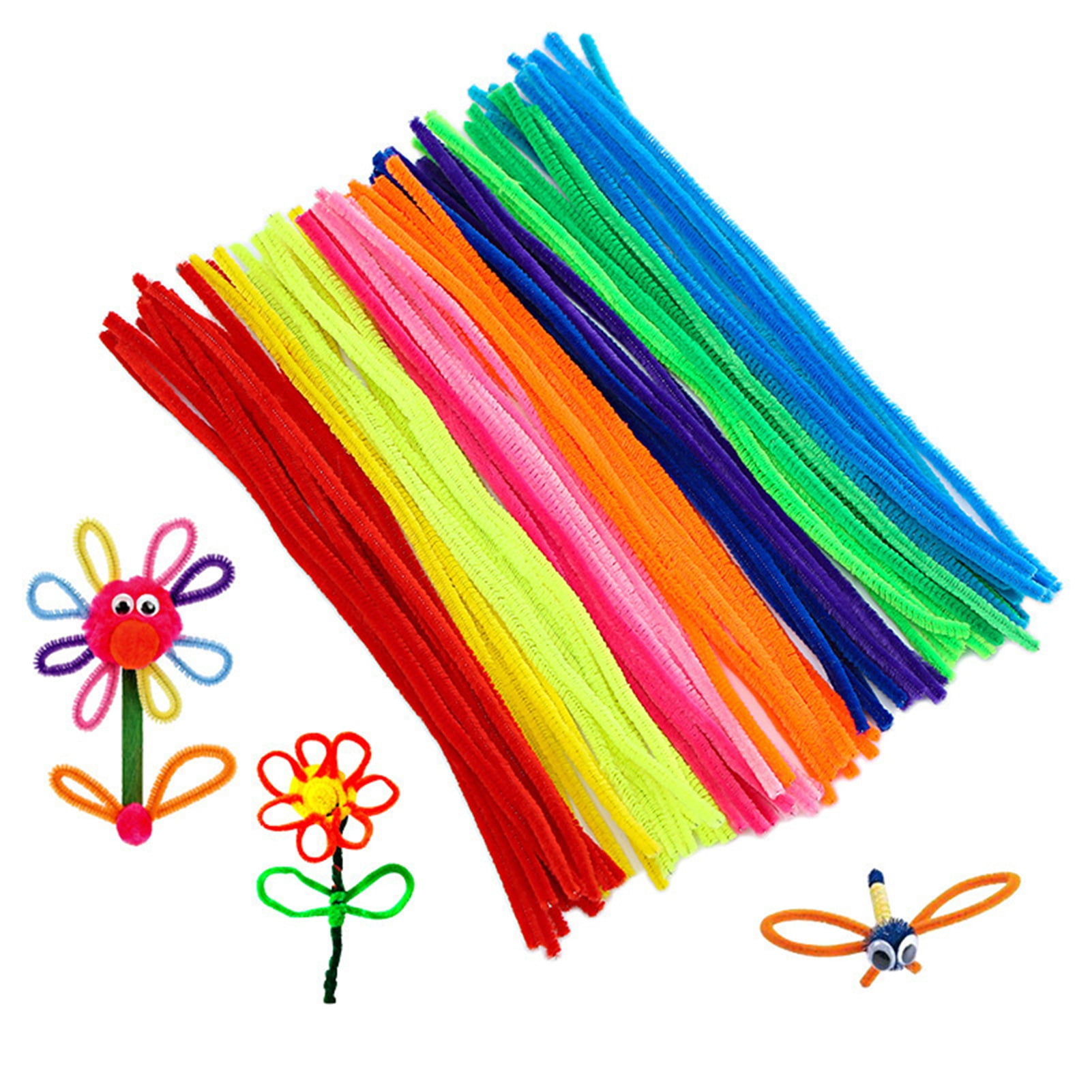 D-GROEE 200Pcs Pipe Cleaners Craft Stems, Pipe Cleaners, DIY Art ...