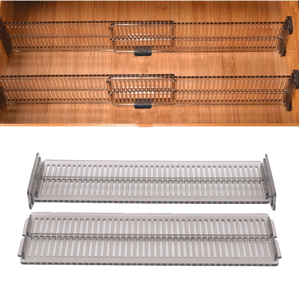 D-GROEE 2Pcs Drawer Partition Divider Adjustable DIY Wardrobe Storage ...