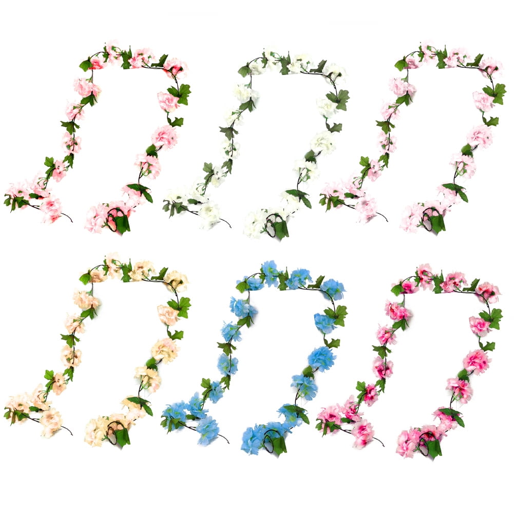 D-GROEE 3PACK Artificial Sakura Vine for Valentines Day Decor, Hanging ...