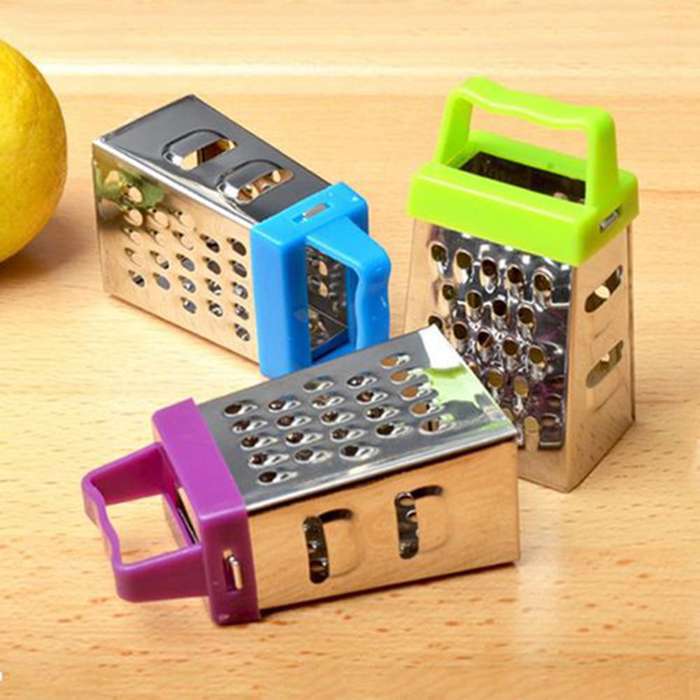 D-GROEE 3pcs Mini Box Grater, Stainless Steel with 4 Sides, Best for ...