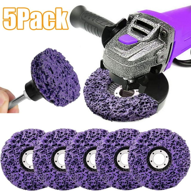 D-GROEE 5Pcs 100mm Quick Change Easy Strip Discs for Angle Grinders ...