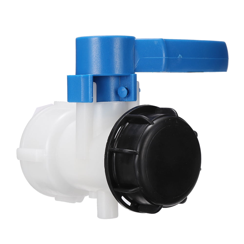 D-GROEE 62/75mm IBC Tote Tank Spigot Faucet Kit Plastic Fitting with ...