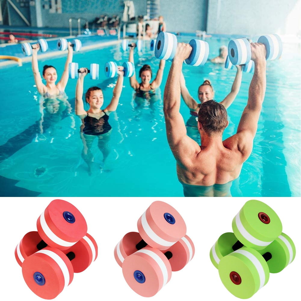 D-GROEE DIY Aquatic Exercise Dumbbells Water Dumbells for Water ...