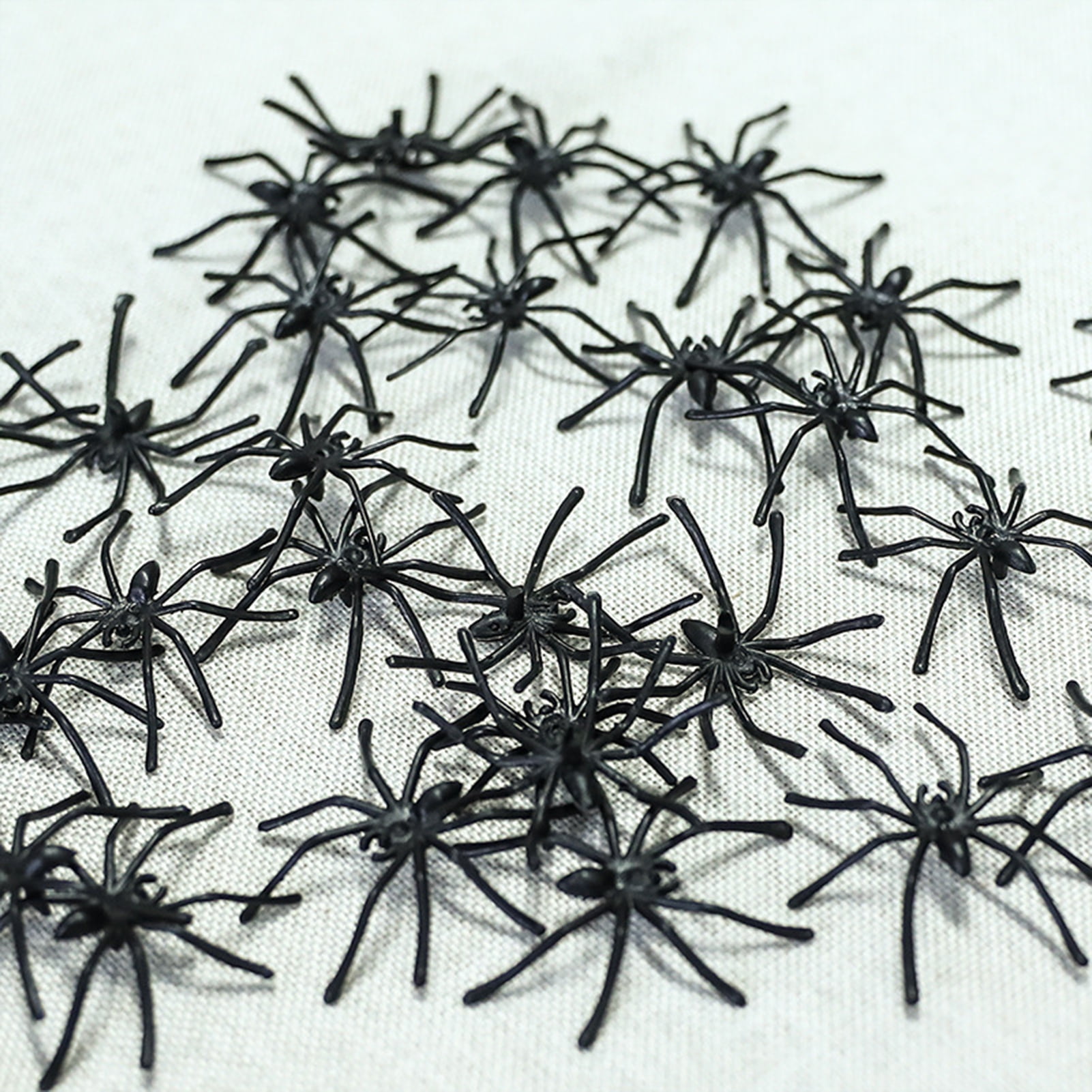 D-GROEE Fake Spiders 150pcs Realistic Fake Spider Toys for Halloween ...