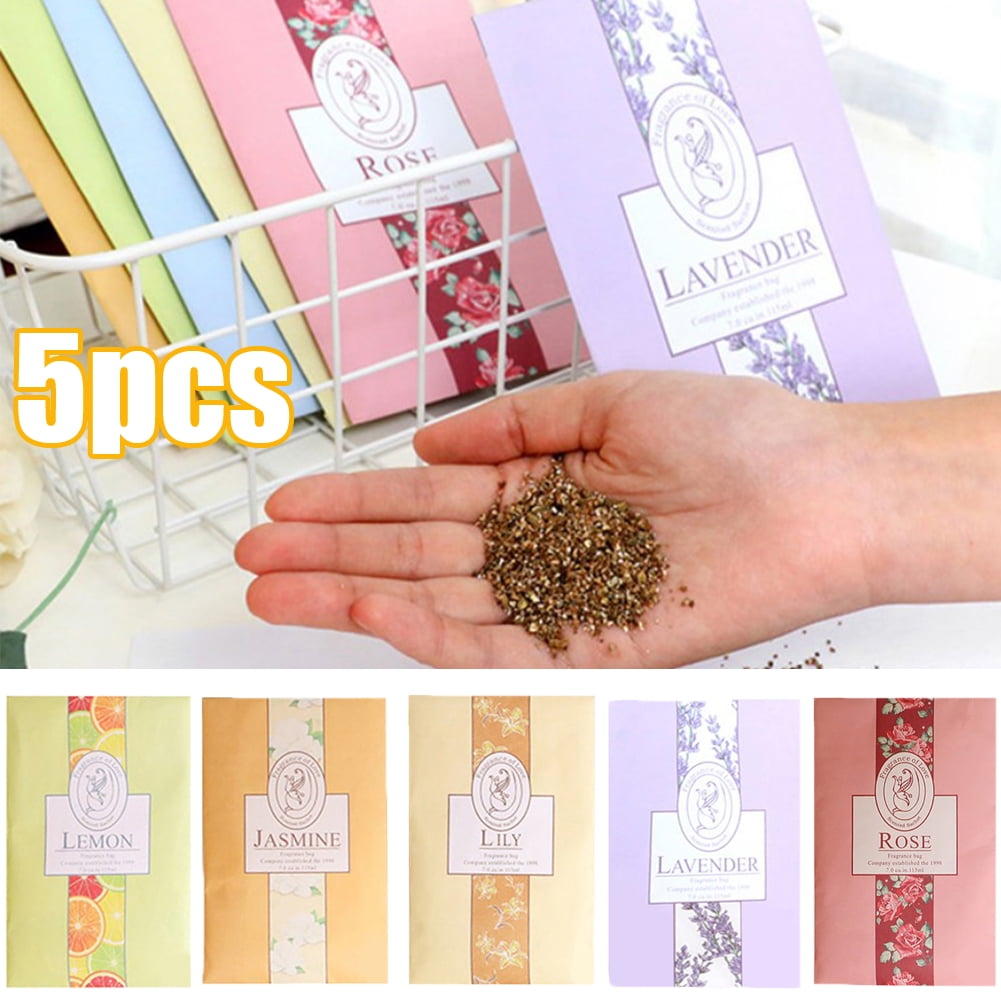 D-GROEE Fresh Scents Scented sachets, 5 Packs Scented Sachets for ...