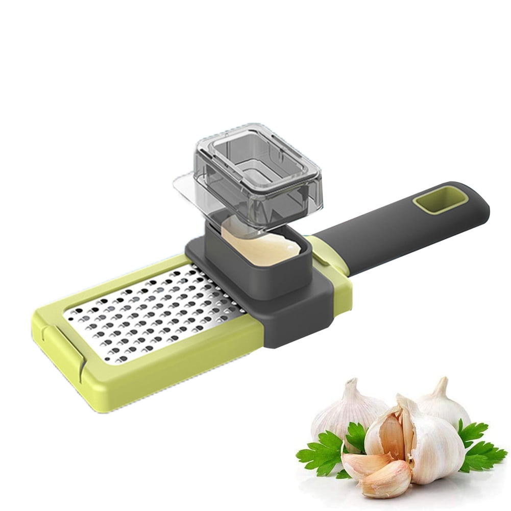 D-GROEE Garlic Press Crusher and Mincer Manual Garlic Crusher Peeler ...