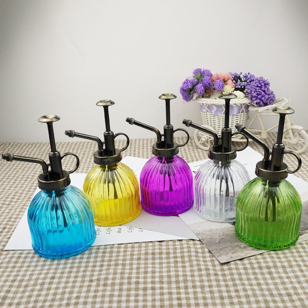 D-GROEE Glass Plant Mister Spray Bottle, Vintage Pumpkin Shape Plant ...