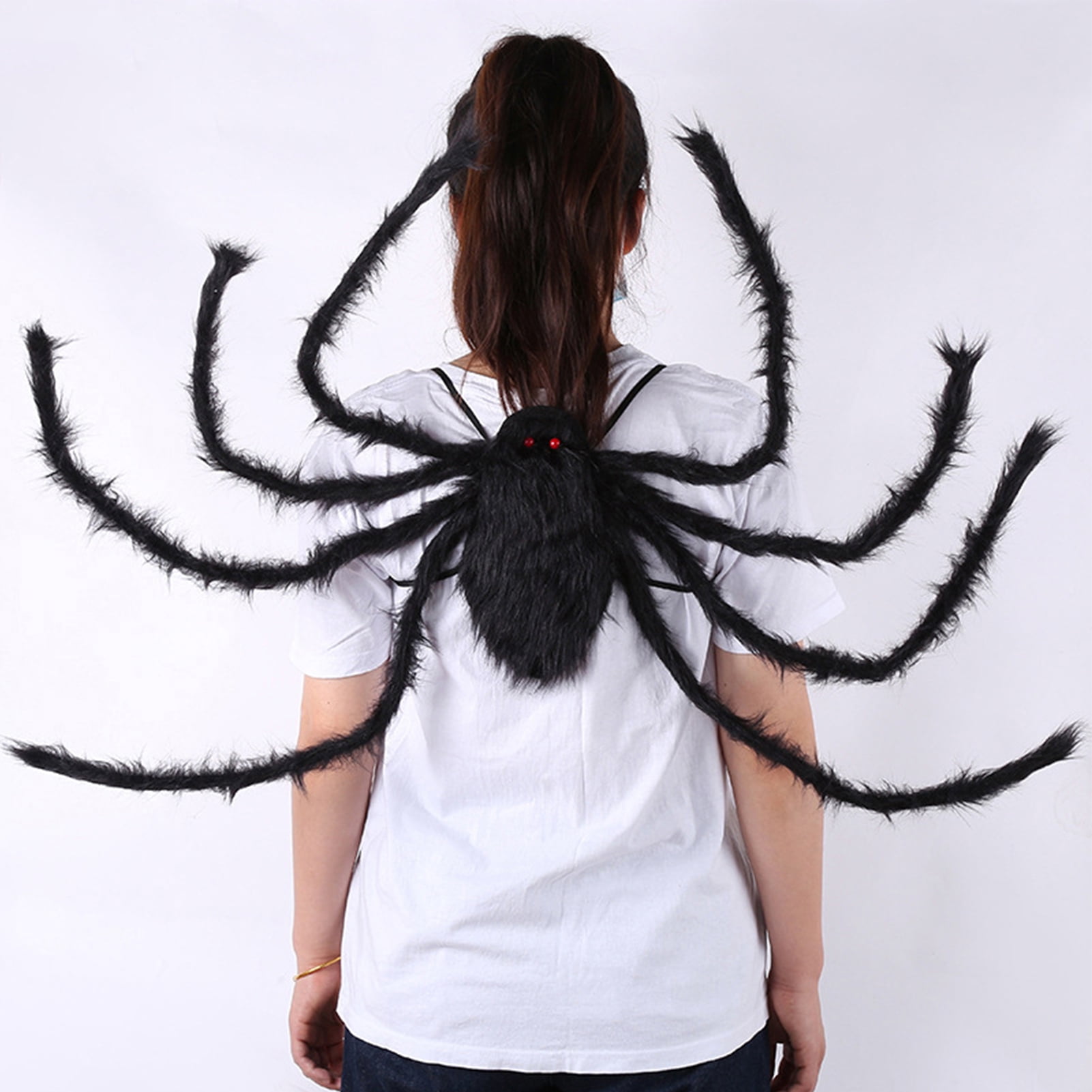 D-GROEE Halloween Giant Spider Decorations, Large Black Spider Legs for ...