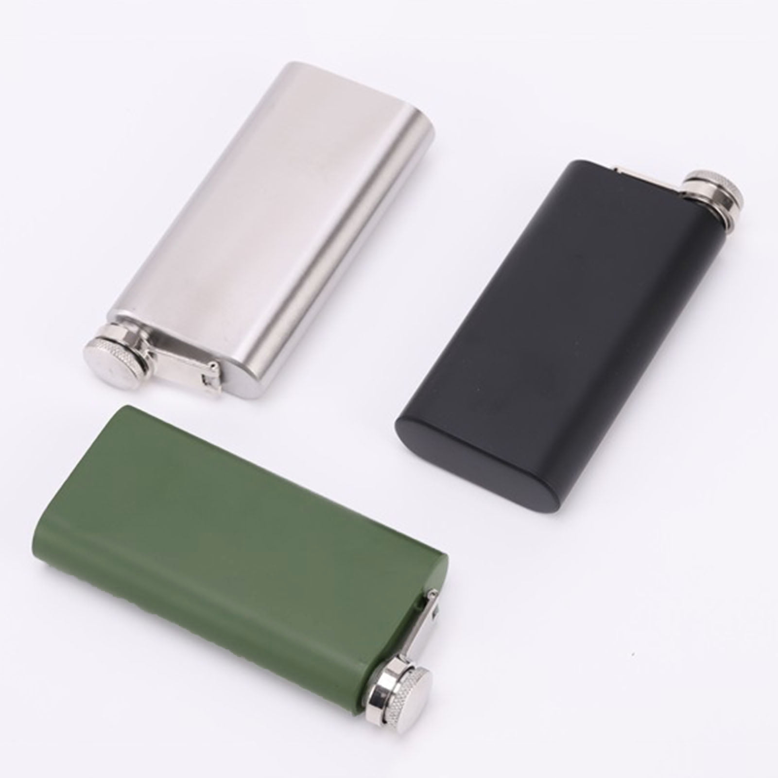 D-GROEE Hip Flasks for Liquor, Stainless Steel Flask, Hip Flask for ...