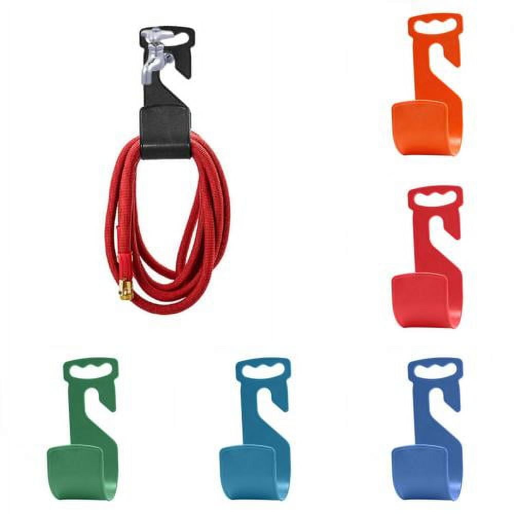 D-GROEE Hose Holder Hook, Wall Mounted Water Hose Storage Hanger, Rust ...