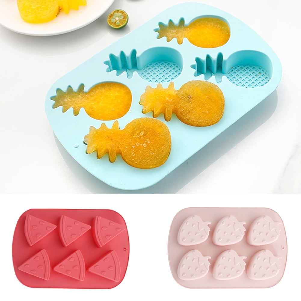 D-GROEE Ice Cube Trays, Silicone Ice Cube Molds with Removable Lids, 6 ...