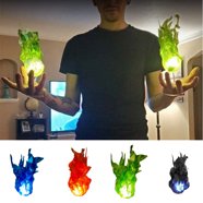 Christmas Simulation Flame Night Light - Realistic Flickering LED Flame ...