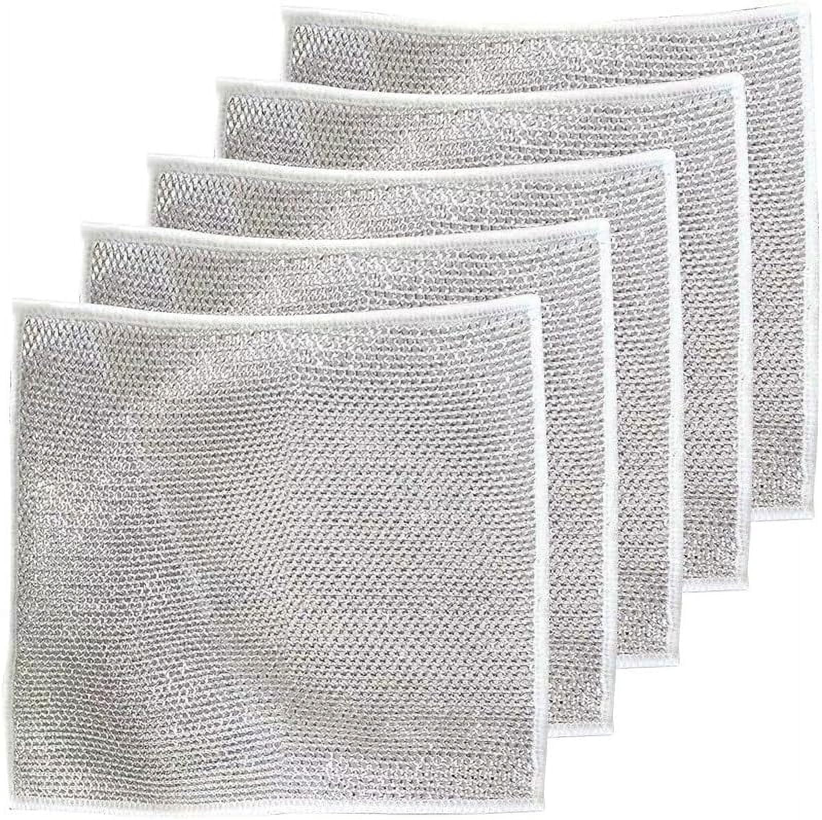 D-GROEE Multipurpose Wire Dishwashing Rags, Scrubbing Wire Dishwashing ...