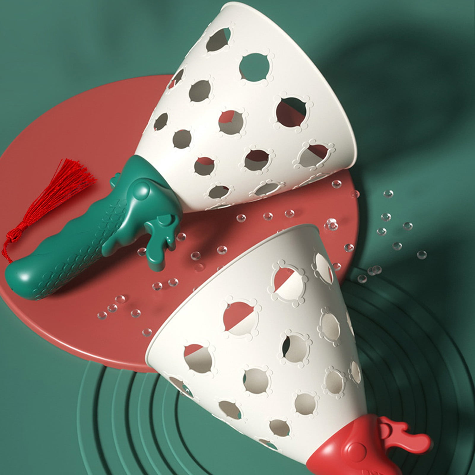 D GROEE Outdoor Toy Two Ejection Ball Set Toy for Kids Enhance Parent ...