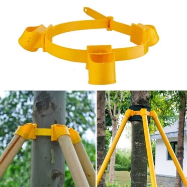 Ludlz Plant Frame Large Tree Growing Support Stakes Tripod Plastic Cups ...