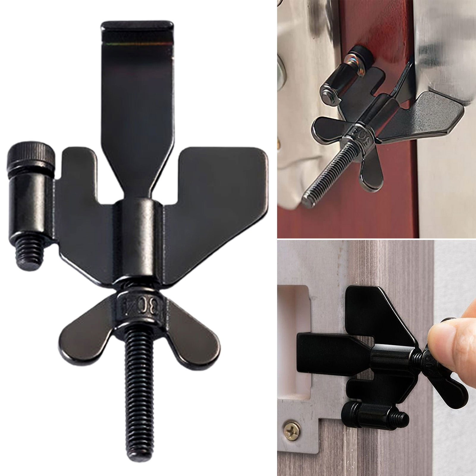 D-GROEE Portable Door Lock Upgraded,Heavy Duty Adjustable Portable Door ...