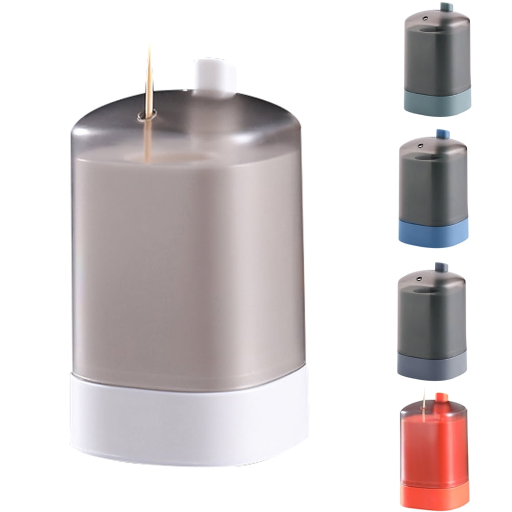 D-GROEE Toothpick Holder Dispenser, Pop-Up Automatic Toothpick ...