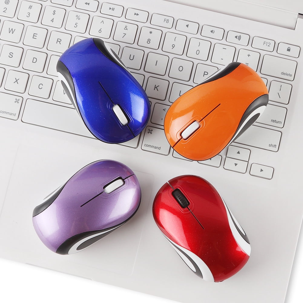 D-GROEE Wireless Mouse, 800/1200DPI USB 3 Keys Optical 2.4G Noiseless ...