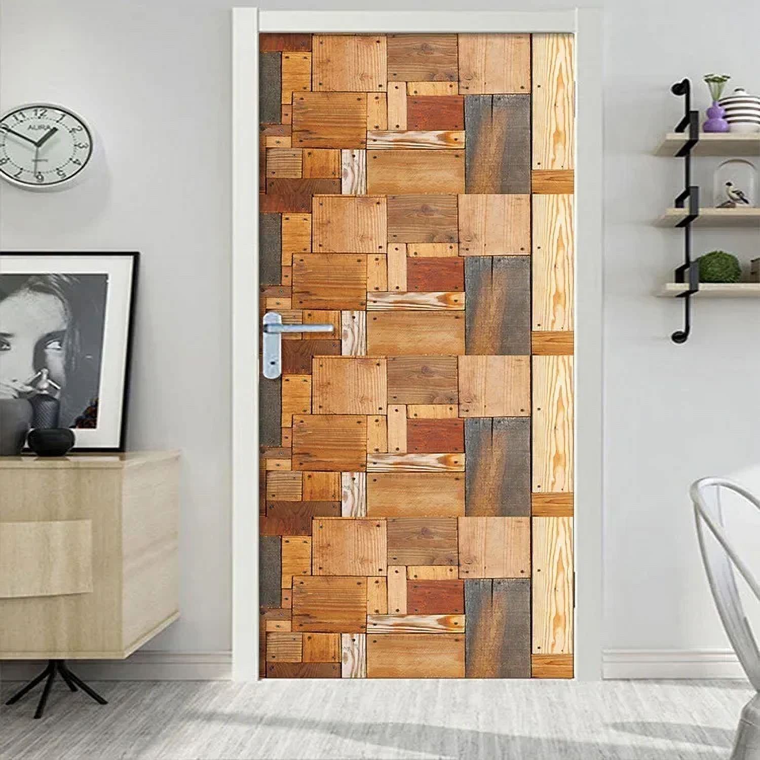 D Gamepad Gamer Self-Adhesive Removable Door Stickers Color Game ...