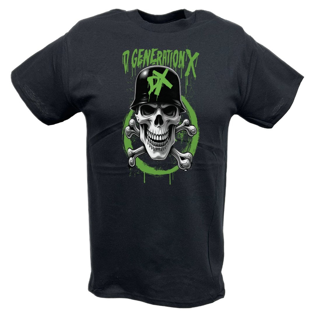 D-Generation X DX Logo Helmet Skull T-shirt - Walmart.com