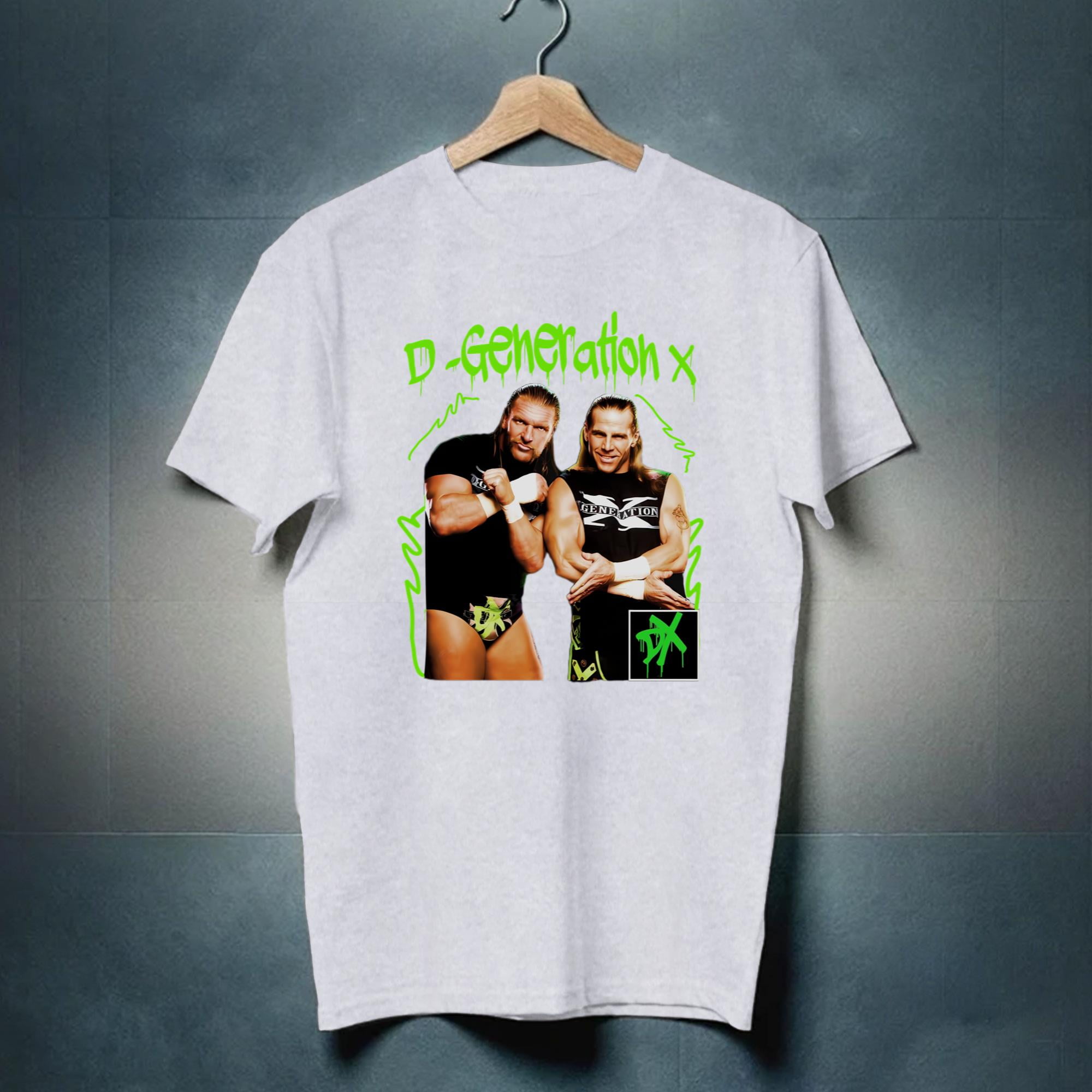 D-Generation X - DX Wrestling T-Shirt Black S-3XL WWE-TH28712 - Walmart.com