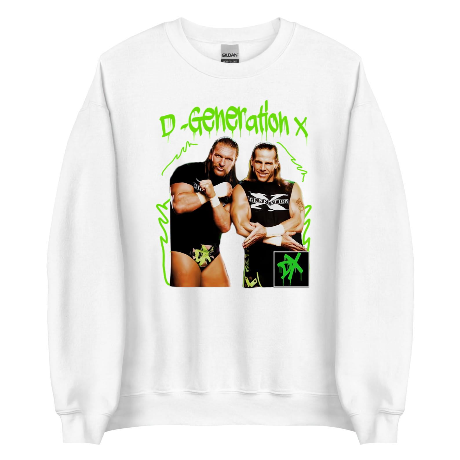 D-Generation X - DX Wrestling T-Shirt Black S-3XL WWE-TH28712 - Walmart.com
