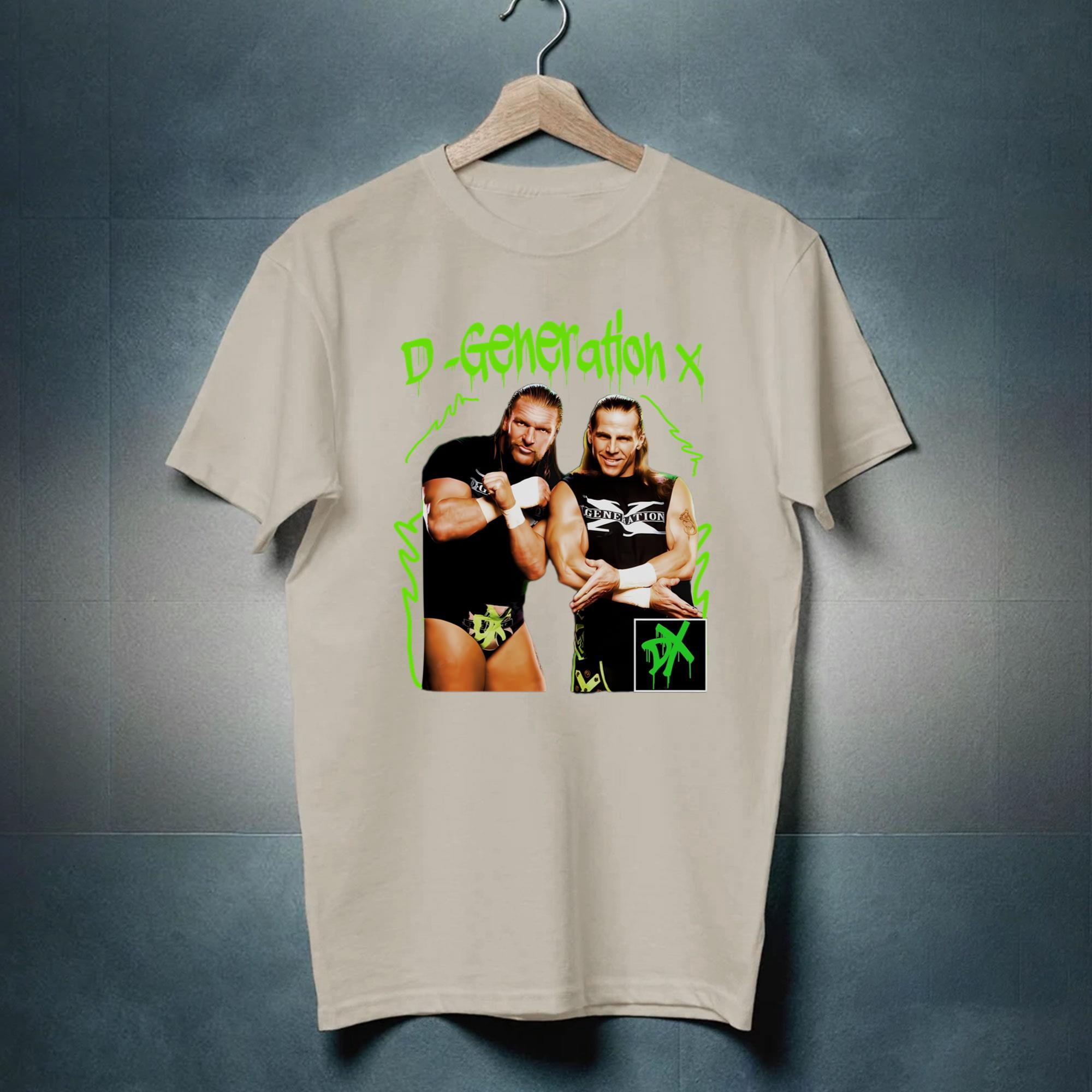 D-Generation X - DX Wrestling T-Shirt Black S-3XL WWE-TH28712 - Walmart.com