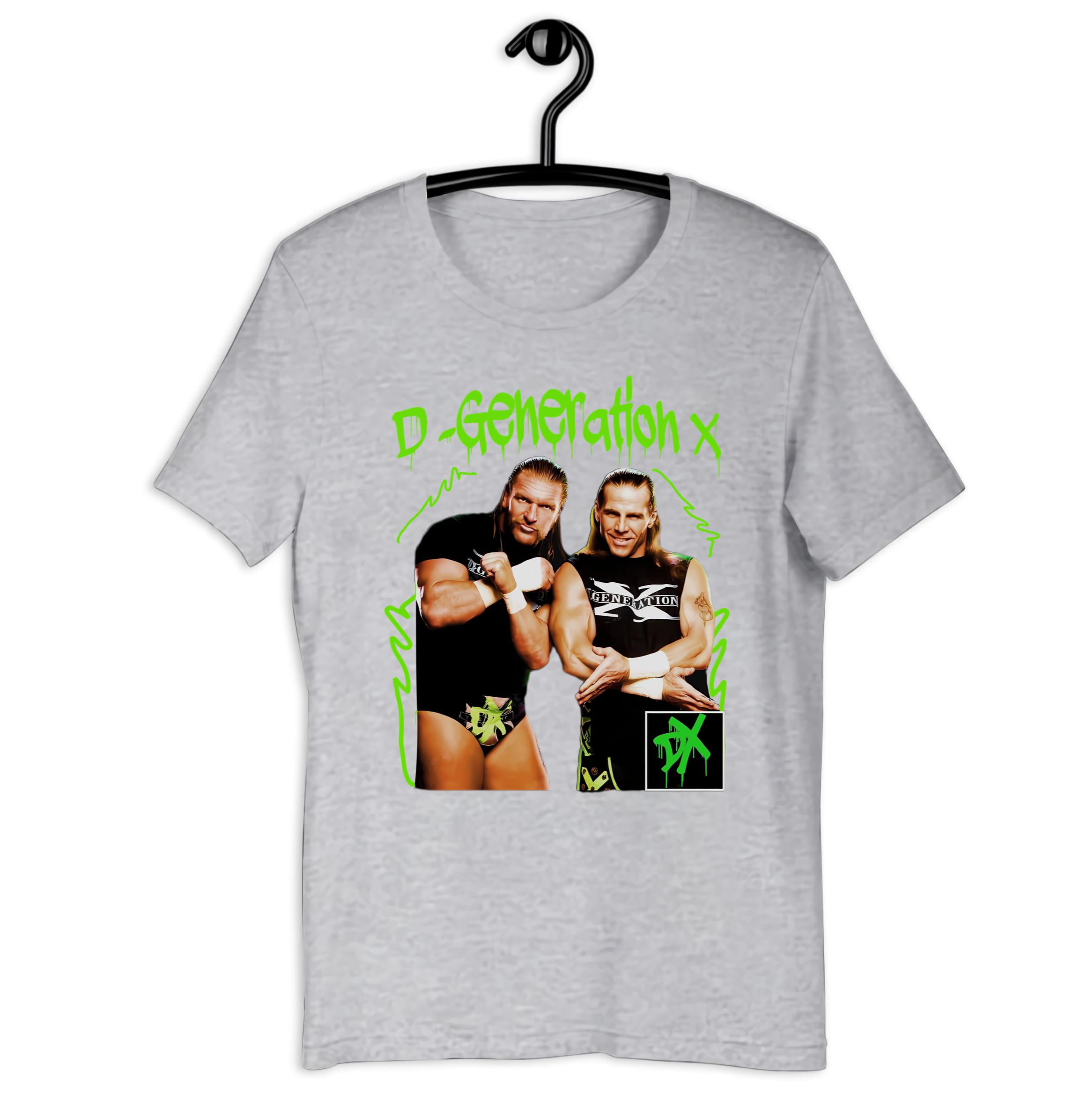 D-Generation X - DX Wrestling T-Shirt Black S-3XL WWE-TH4236 - Walmart.com