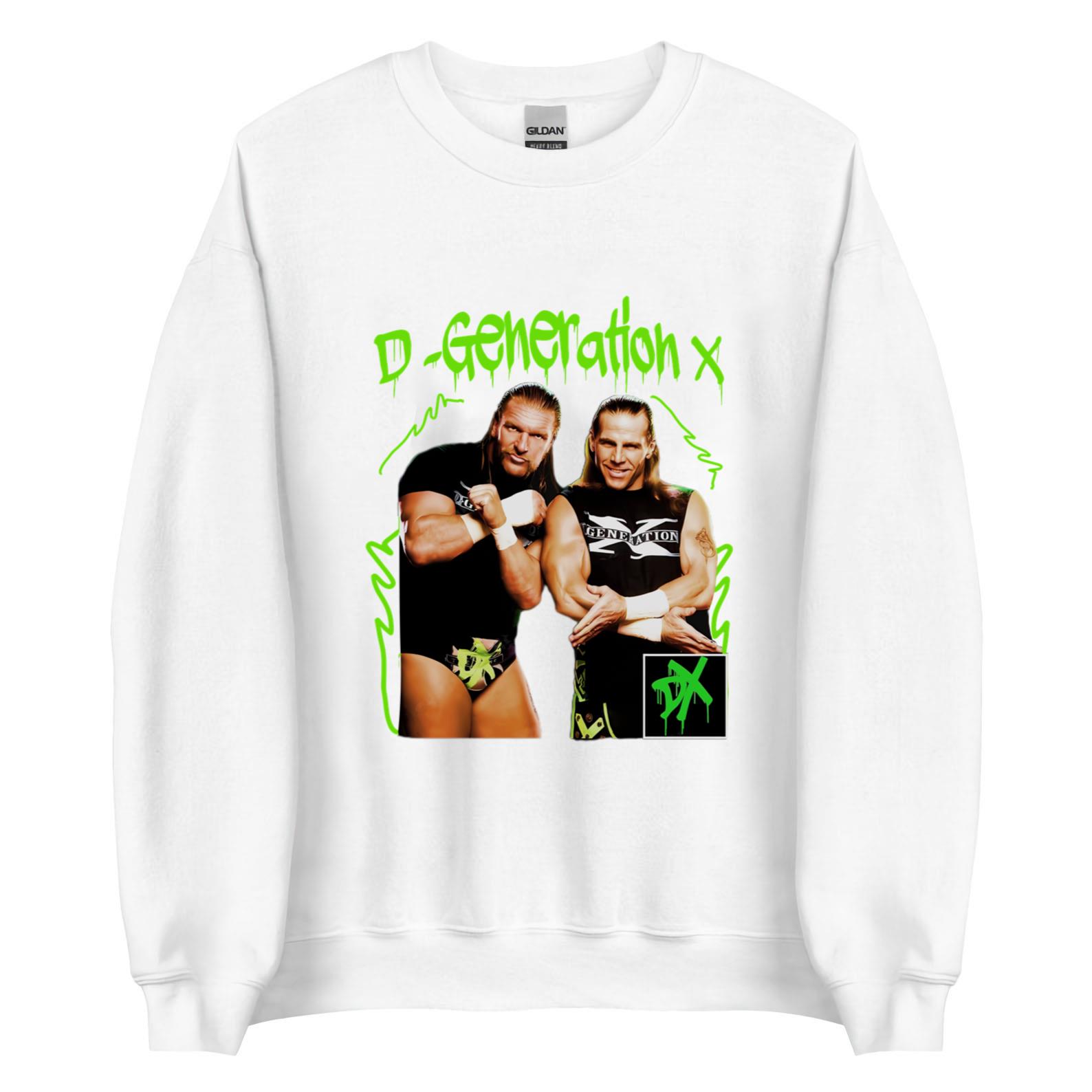 D-Generation X - DX Wrestling T-Shirt Black S-3XL WWE - Walmart.com