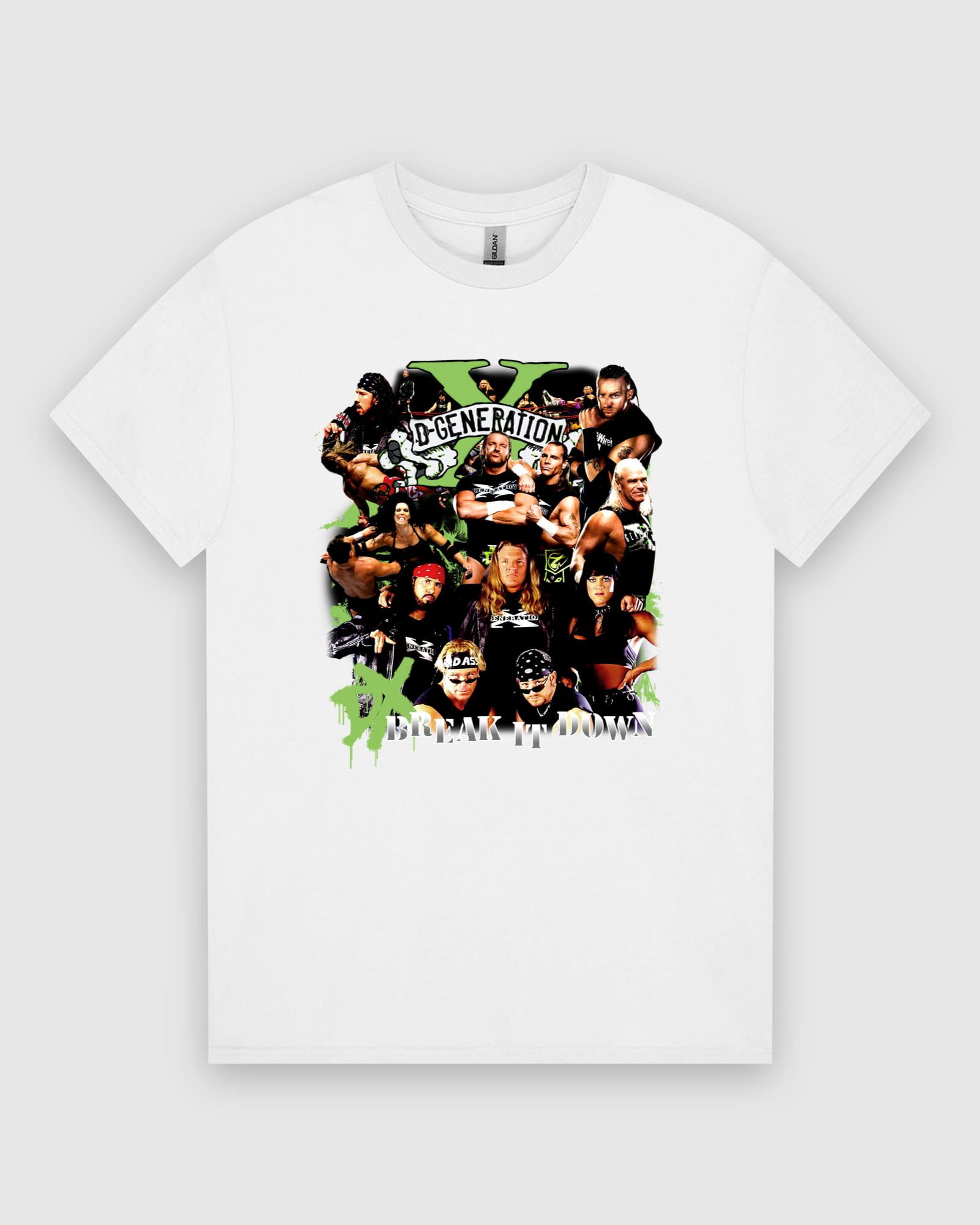 D Generation X T-shirt Triple H Chyna and WWF Wrestling Tribute, for ...