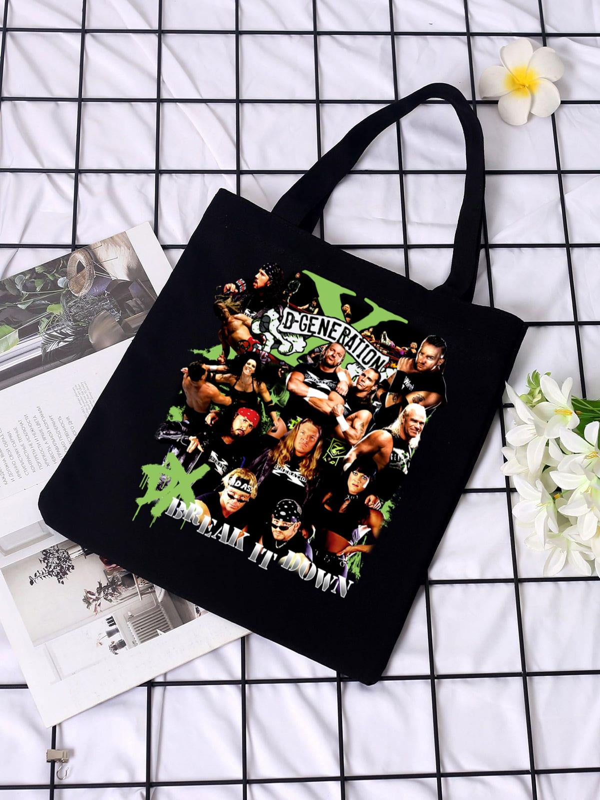 D-Generation X t-shirf WWF Triple H Chyna Shawn Michaels WRESTLING ...