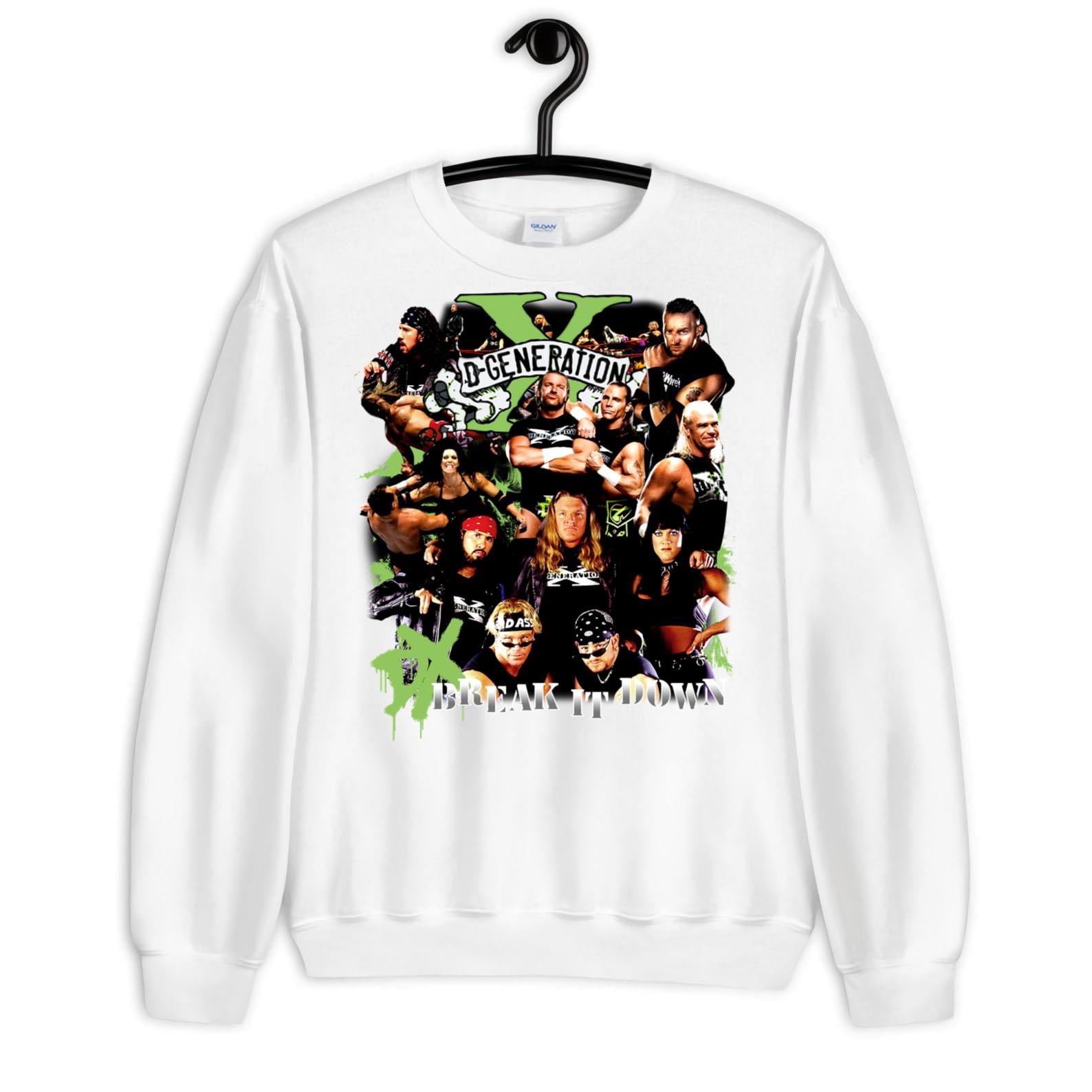 D-Generation X t-shirf WWF Triple H Chyna Shawn Michaels WRESTLING ...