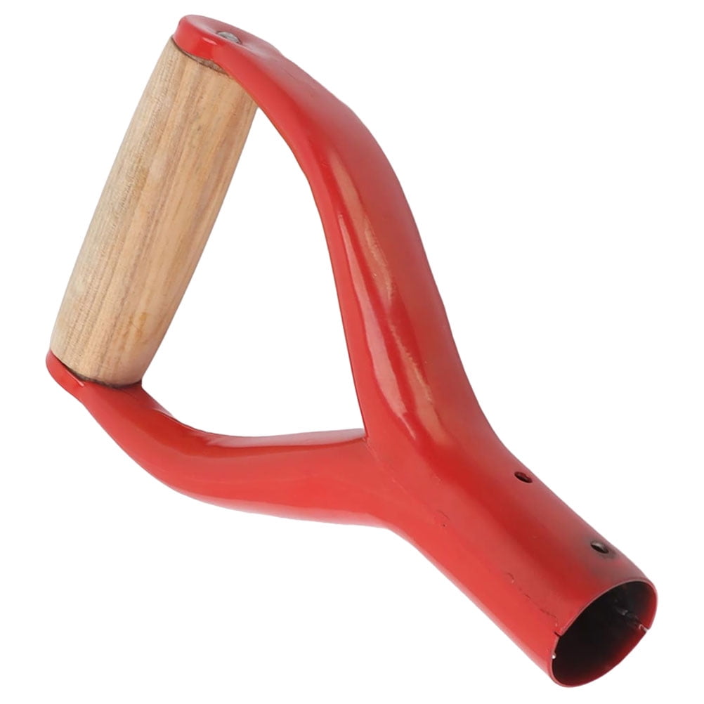 D Handle Digging Shovel Replacement Auger Trencher Reacher Tool Red ...