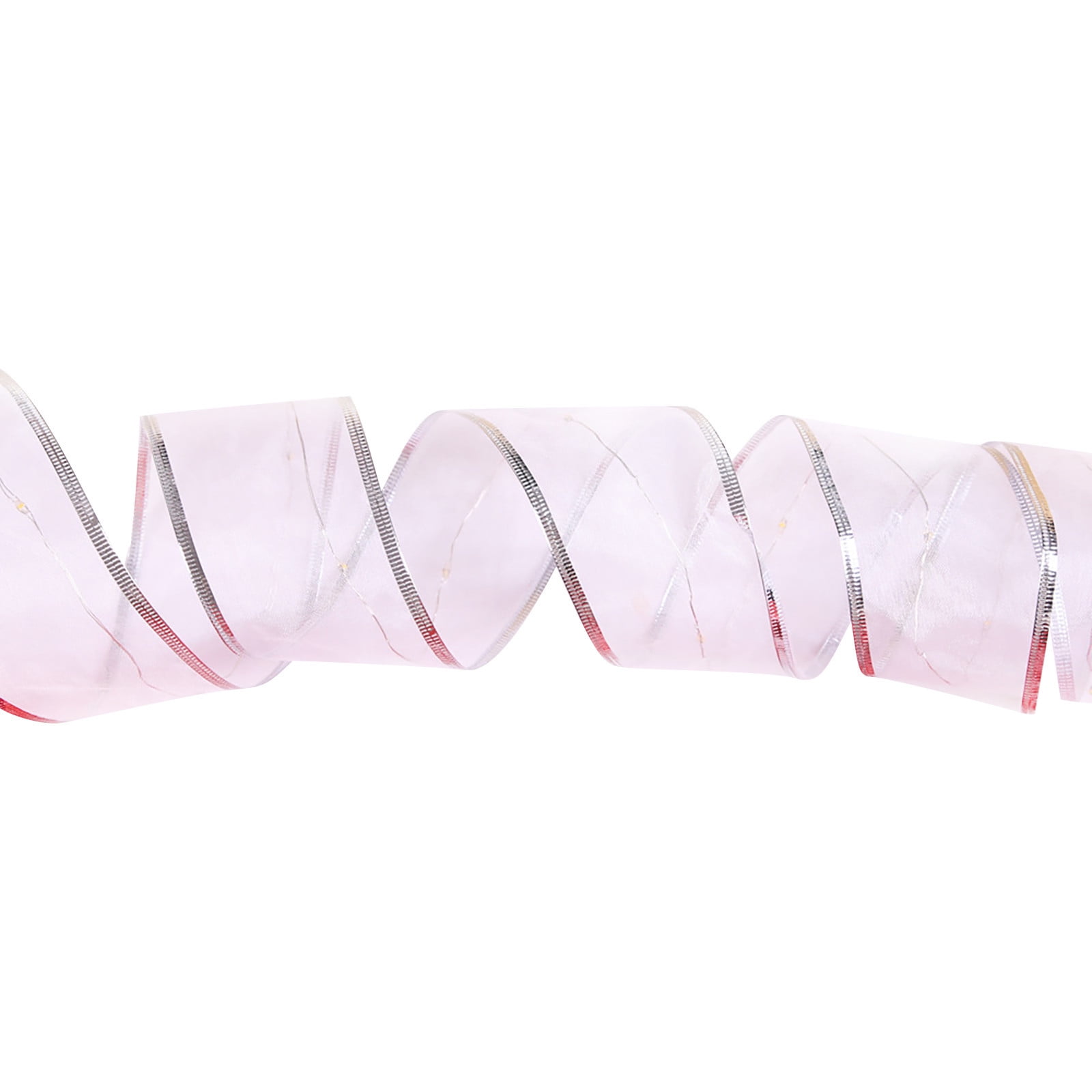 D Holiday Led String Lights Christmas Ribbon For Tree Decor Home Party ...