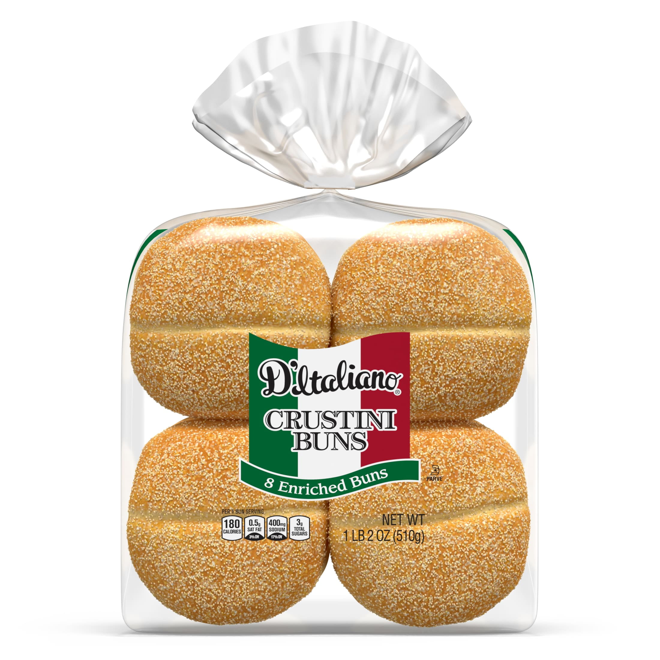 D'Italiano Crustini Buns, 8 count, 18 oz - Walmart.com