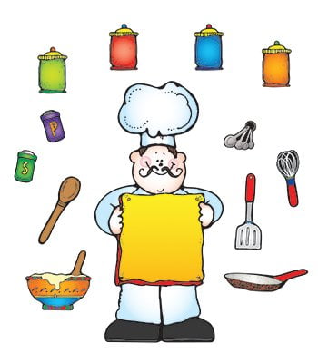 D.J. Inkers What's Cooking? Bulletin Board Set, Grade K - 3 - Walmart.com