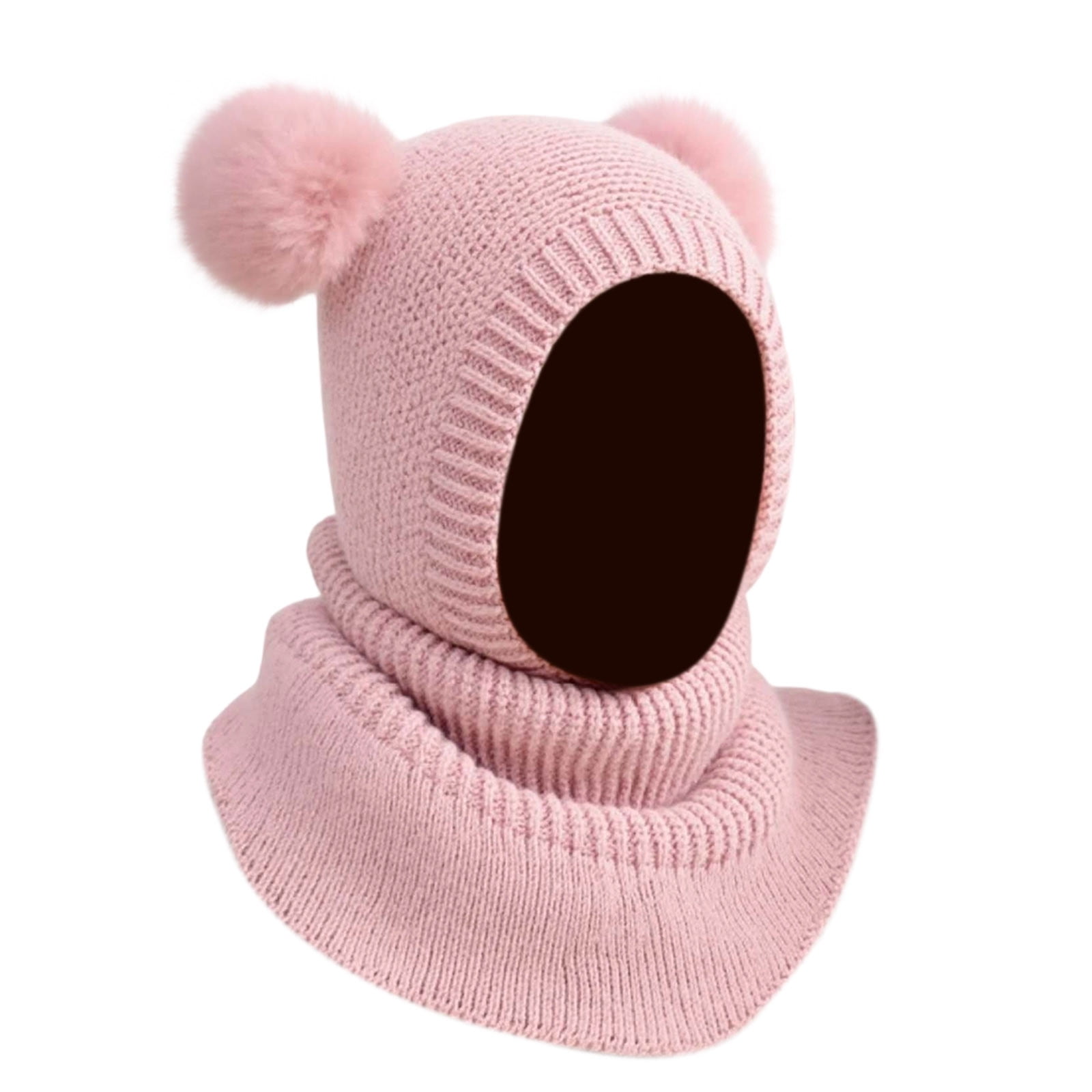 D Kids Winter Balaclava Hat With Soft Fleece Lining - 2-In-1 Beanie And ...