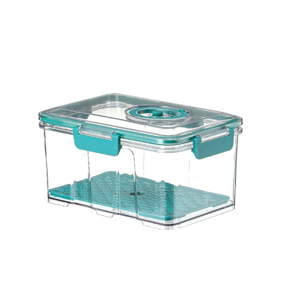 D Large Vacuum Sealed Food Storage Container With Timer Lock Airtight ...